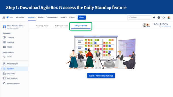 Daily Standup for Jira with AgileBox