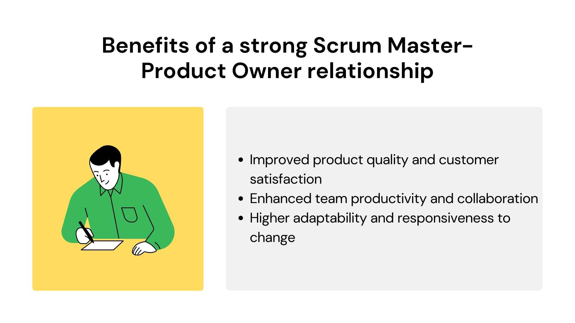 Scrum Master & Product Owner's Relationship - AgileBox