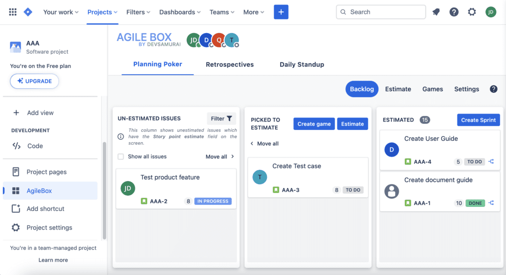 Solution for Product Owner - AgileBox